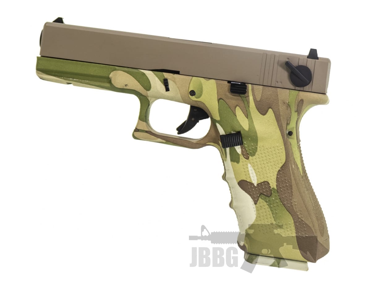Raven EU18 GBB Airsoft Pistol Camo - Just BB Guns