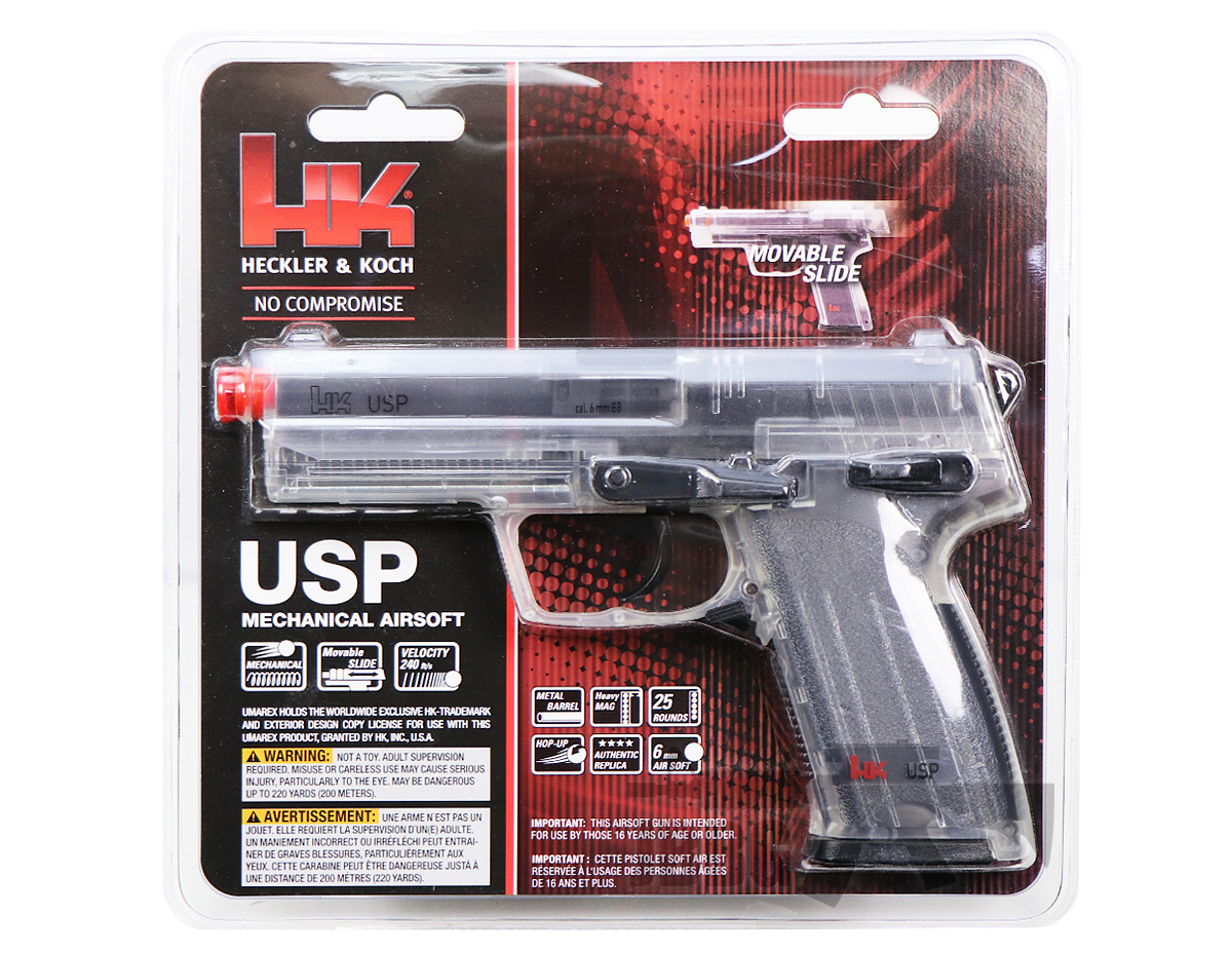 Umarex H&K USP Spring Airsoft Pistol - Just BB Guns