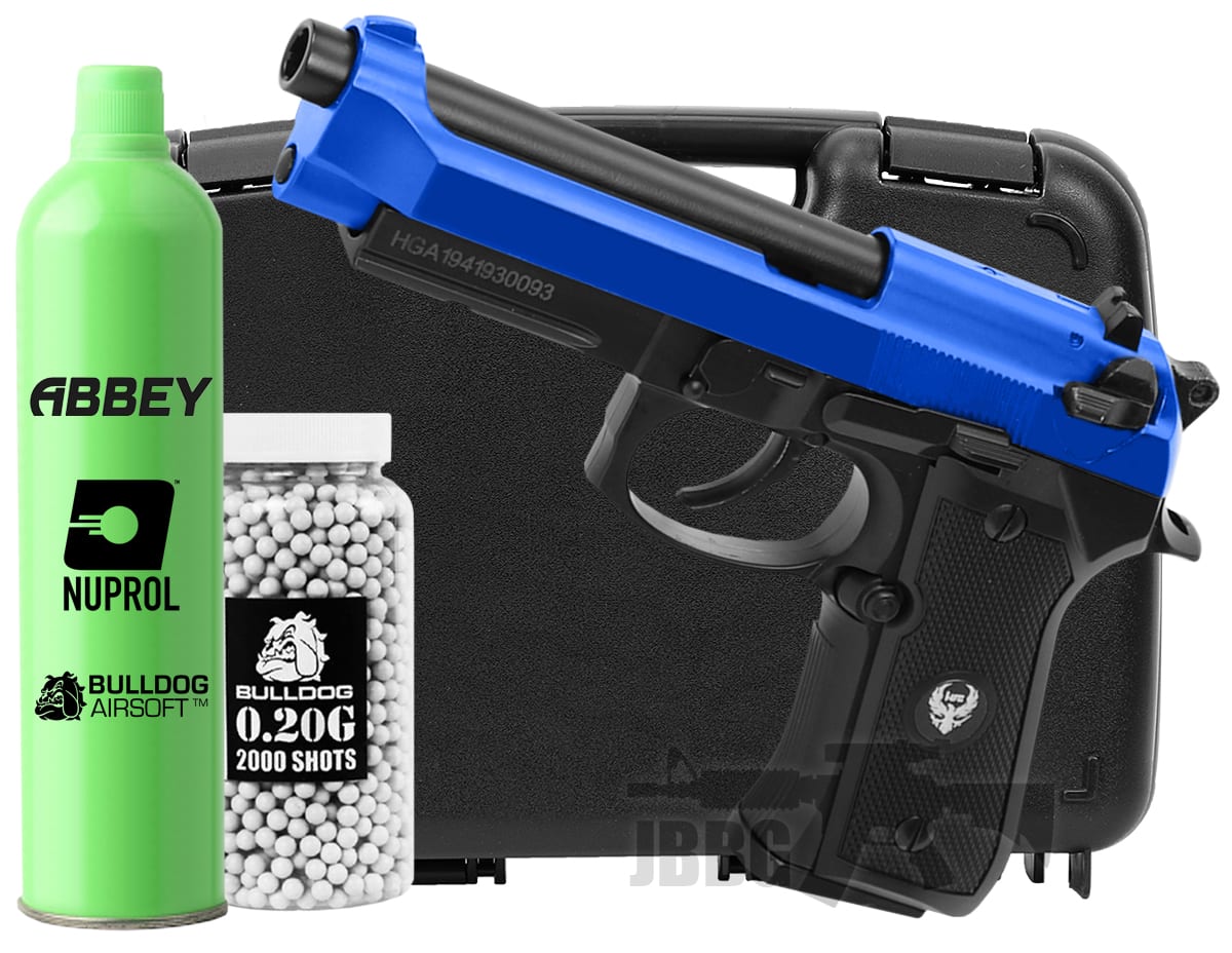 Bundle Offer HGA194B Full Auto Gas Airsoft Pistol - Just BB Guns