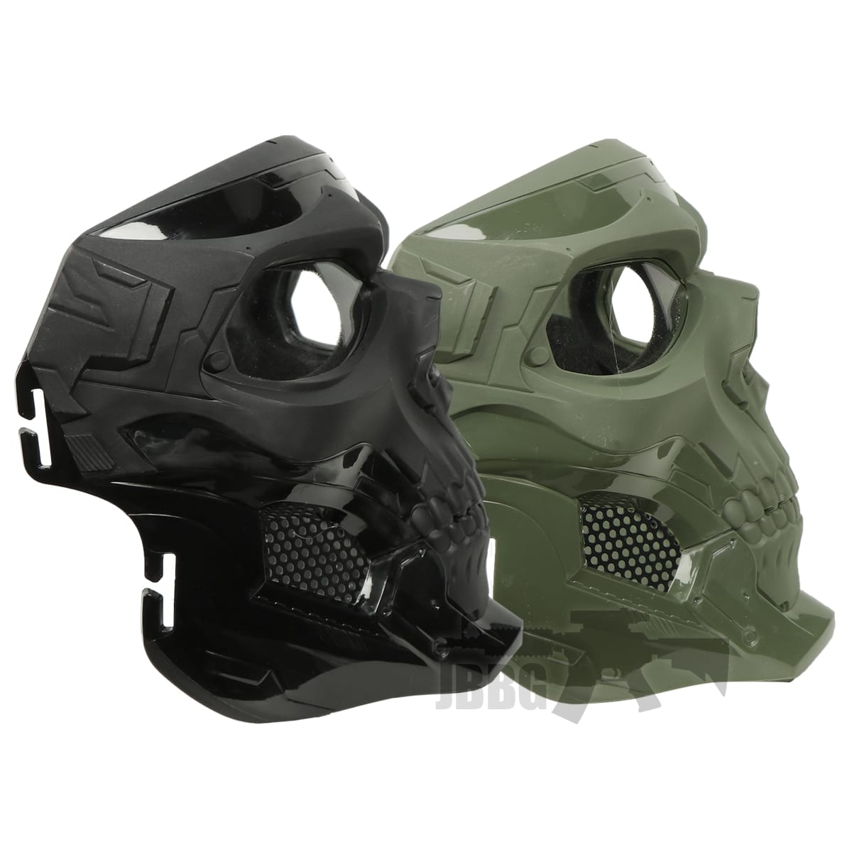Skull Messenger Airsoft Mask Black - Just BB Guns