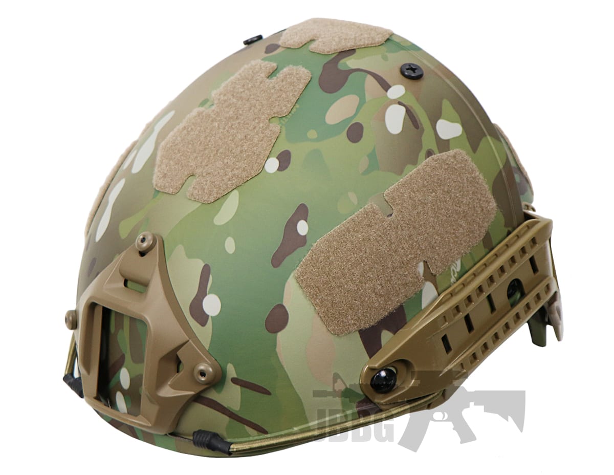 Air Flow Type Fast Helmet for Airsoft Camo - Just BB Guns