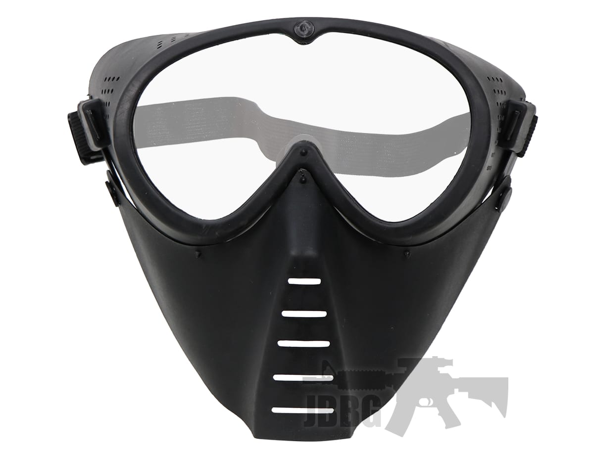 Aviator Series Clear Lens Mask - Just BB Guns