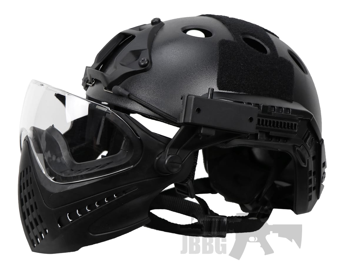 Tactical Piloteer Helmet and Mask for Airsoft - Just BB Guns