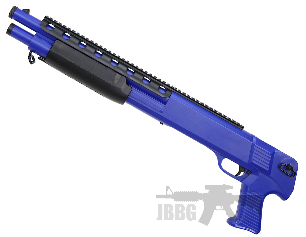 M309 Tactical Shotgun New Generation Two-Tone Blue - Just BB Guns