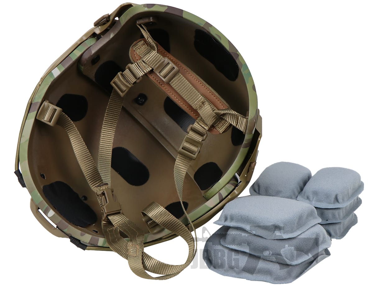 Air Flow Type Fast Helmet for Airsoft Camo - Just BB Guns