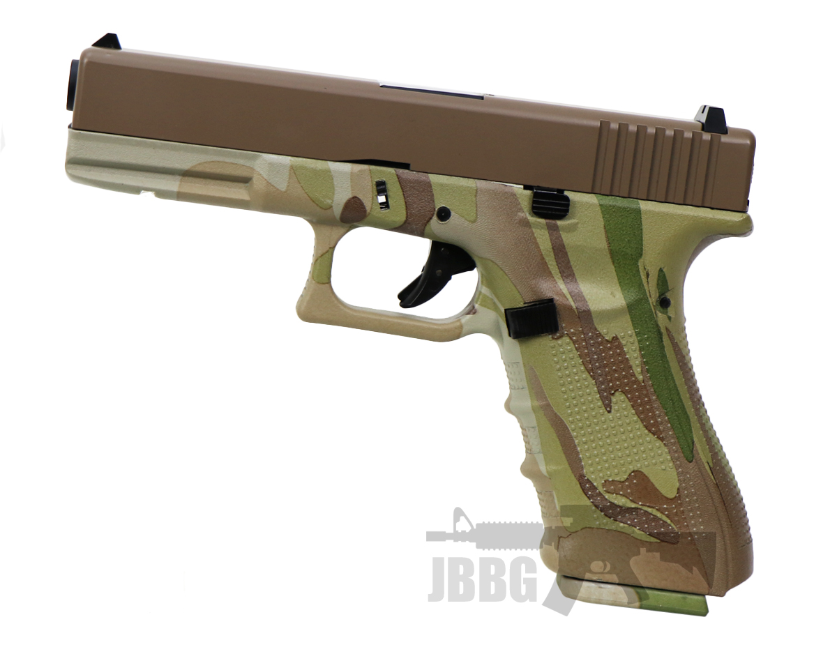 Raven EU17 GBB Airsoft Pistol Camo - Just BB Guns