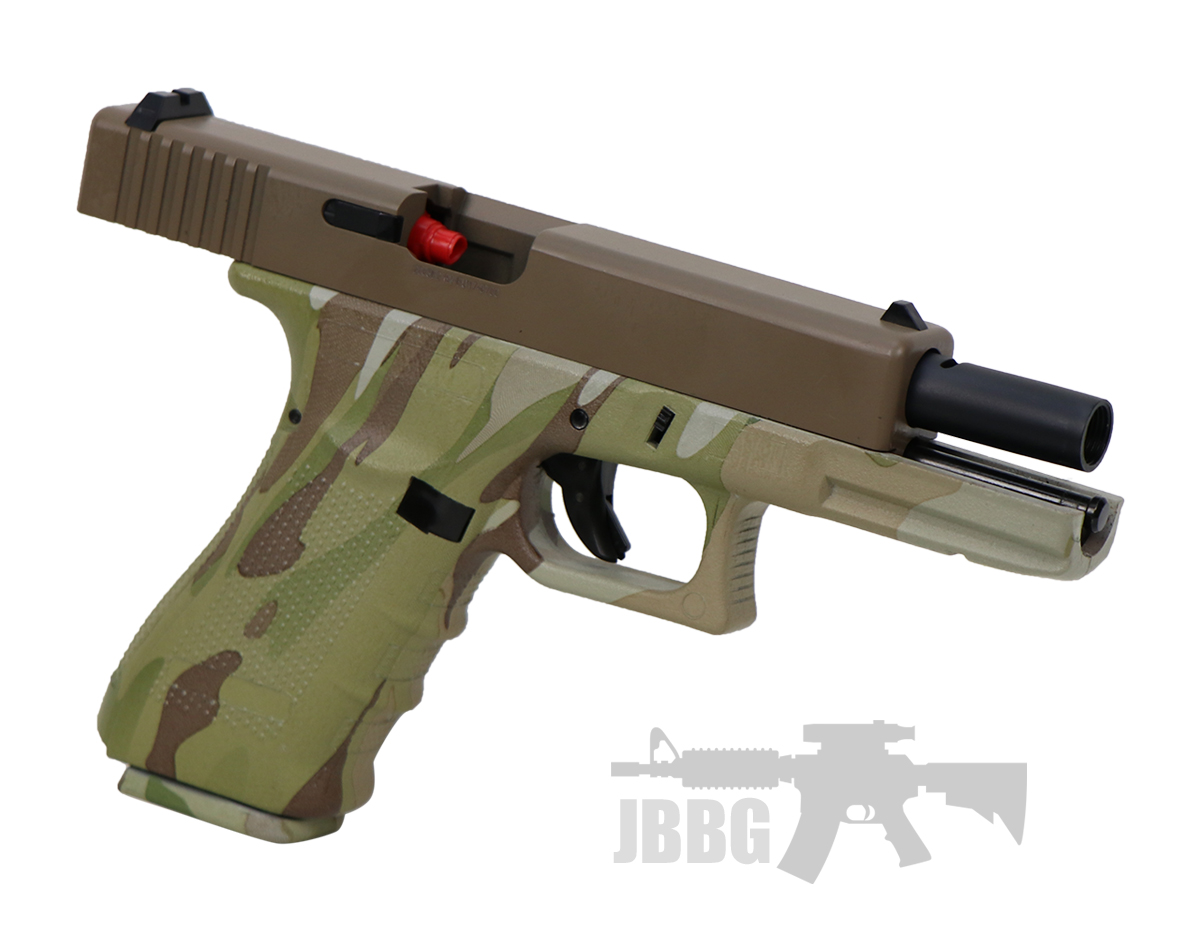Raven EU17 GBB Airsoft Pistol Camo - Just BB Guns