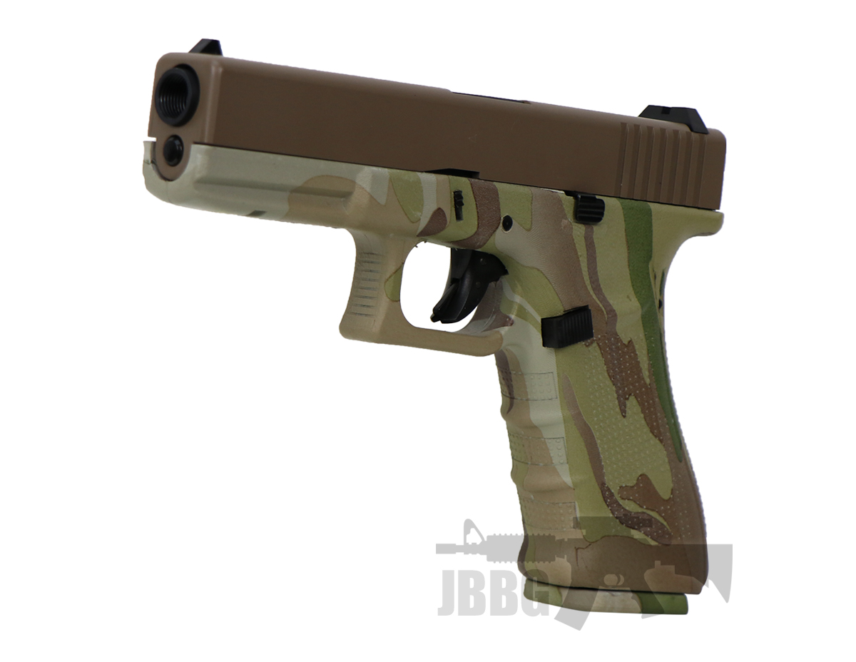 Raven EU17 GBB Airsoft Pistol Camo - Just BB Guns
