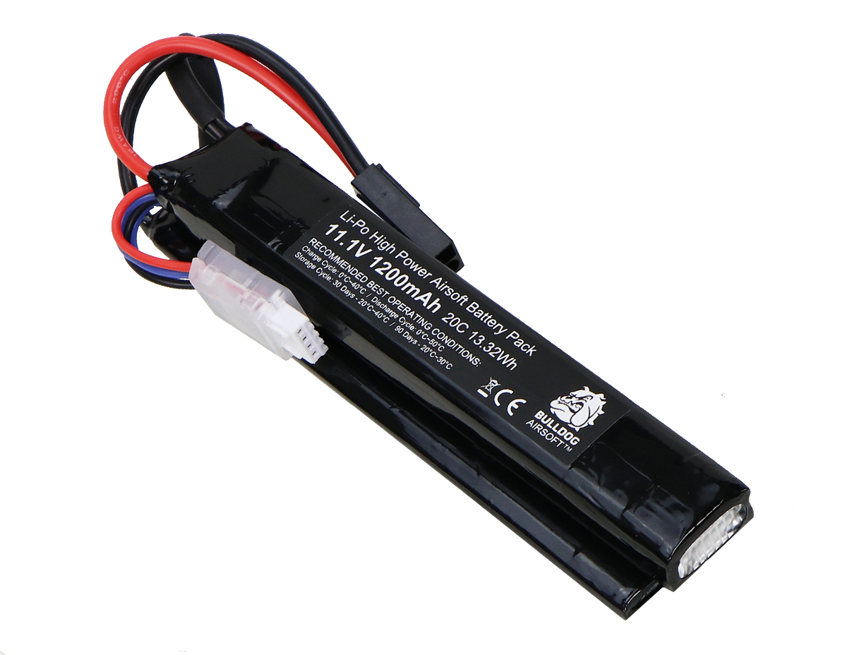 Bulldog Li-Po 1200mAh 11.1V 20C 13.32Wh High Power Pack