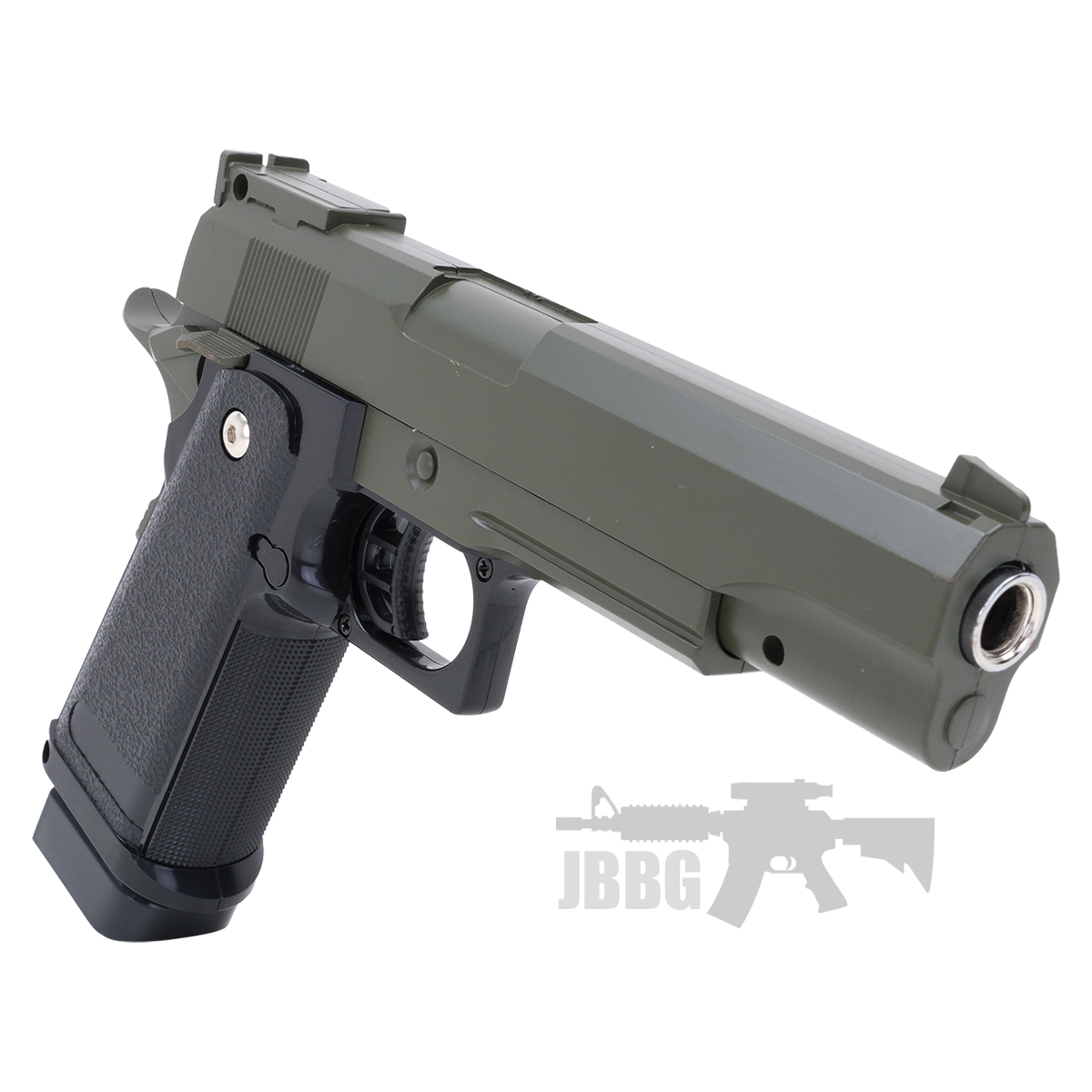 G6 Spring Airsoft Pistol Full Metal Dark Green - Just BB Guns