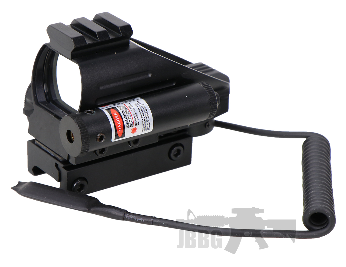 Reflex 33MM Red/Green Dot Gun Sight With Laser - Just BB Guns