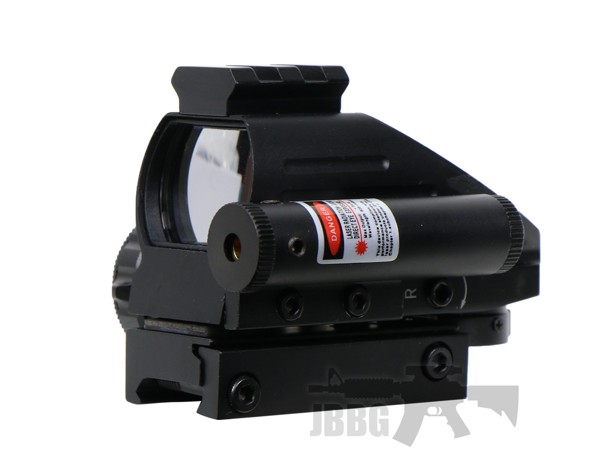 Reflex 33MM Red/Green Dot Gun Sight With Laser - Just BB Guns