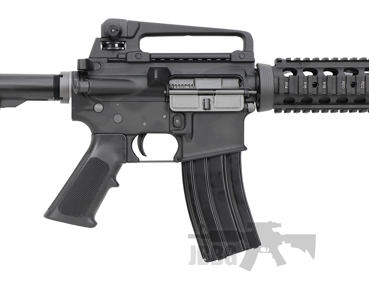 WE M4 RIS CQB GBB Airsoft Rifle - Just BB Guns