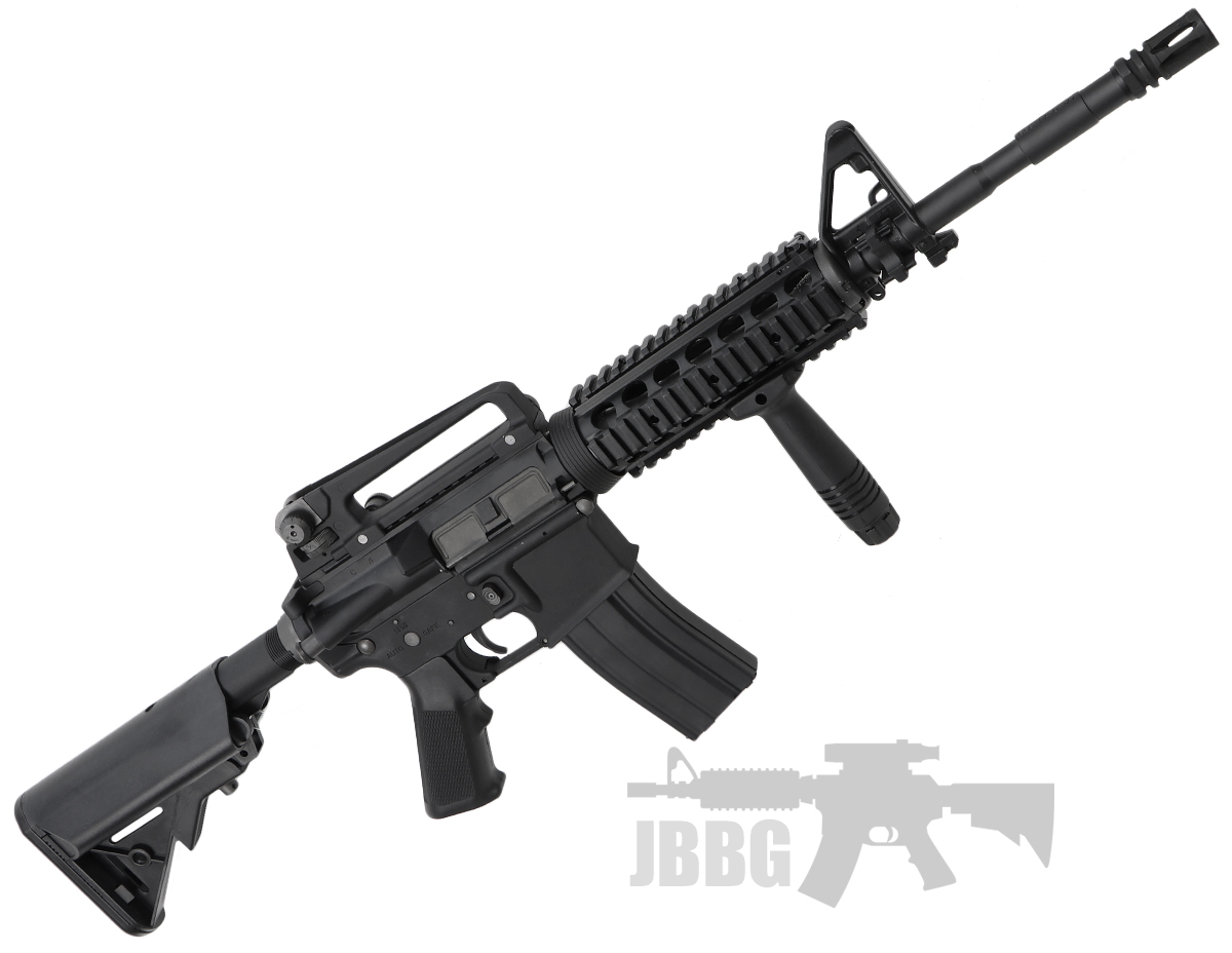 King Arms Elite M4 RIS AEG Airsoft Rifle | Only from Just BB Guns