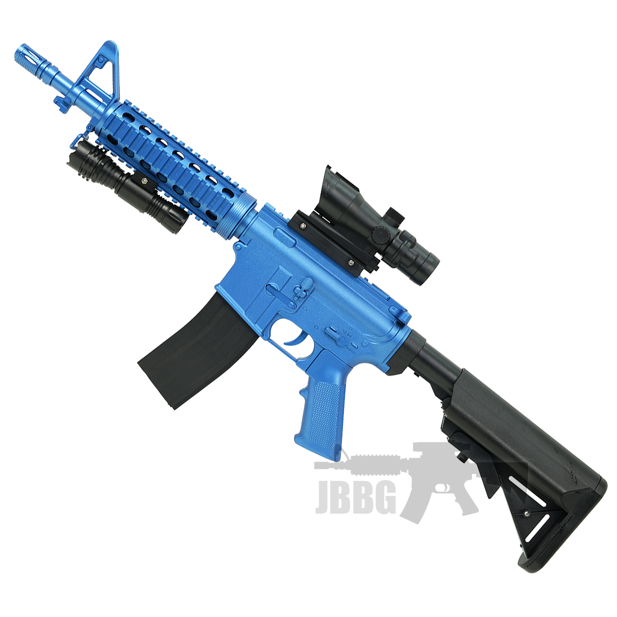 8907A M4 RIS CQB Spring Airsoft Gun - Just BB Guns