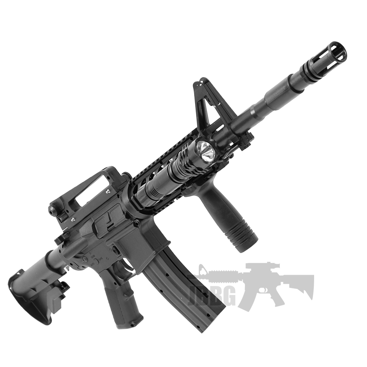 8909A M4 RIS Spring Airsoft Gun - Just BB Guns