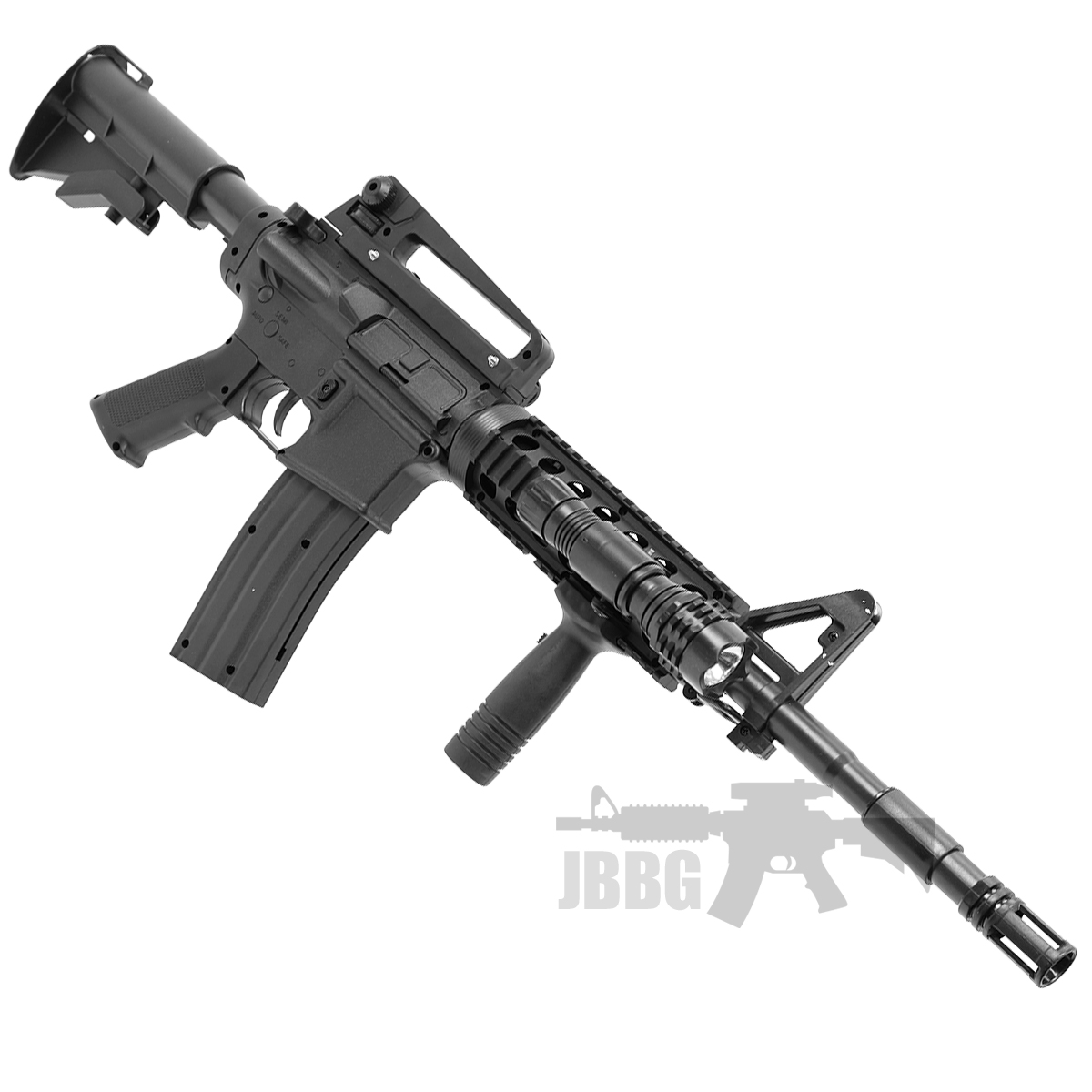 8909A M4 RIS Spring Airsoft Gun - Just BB Guns