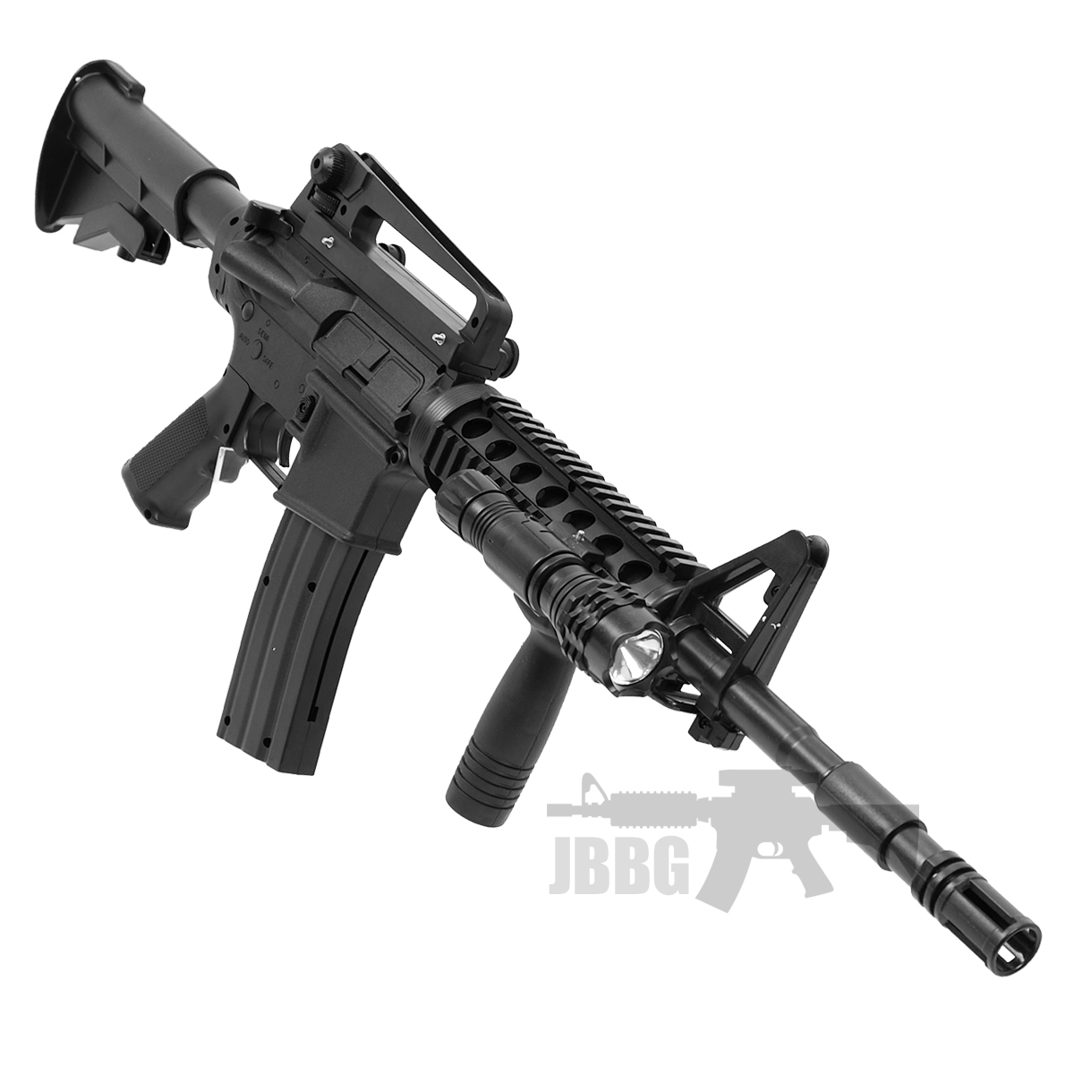 8909A M4 RIS Spring Airsoft Gun - Just BB Guns