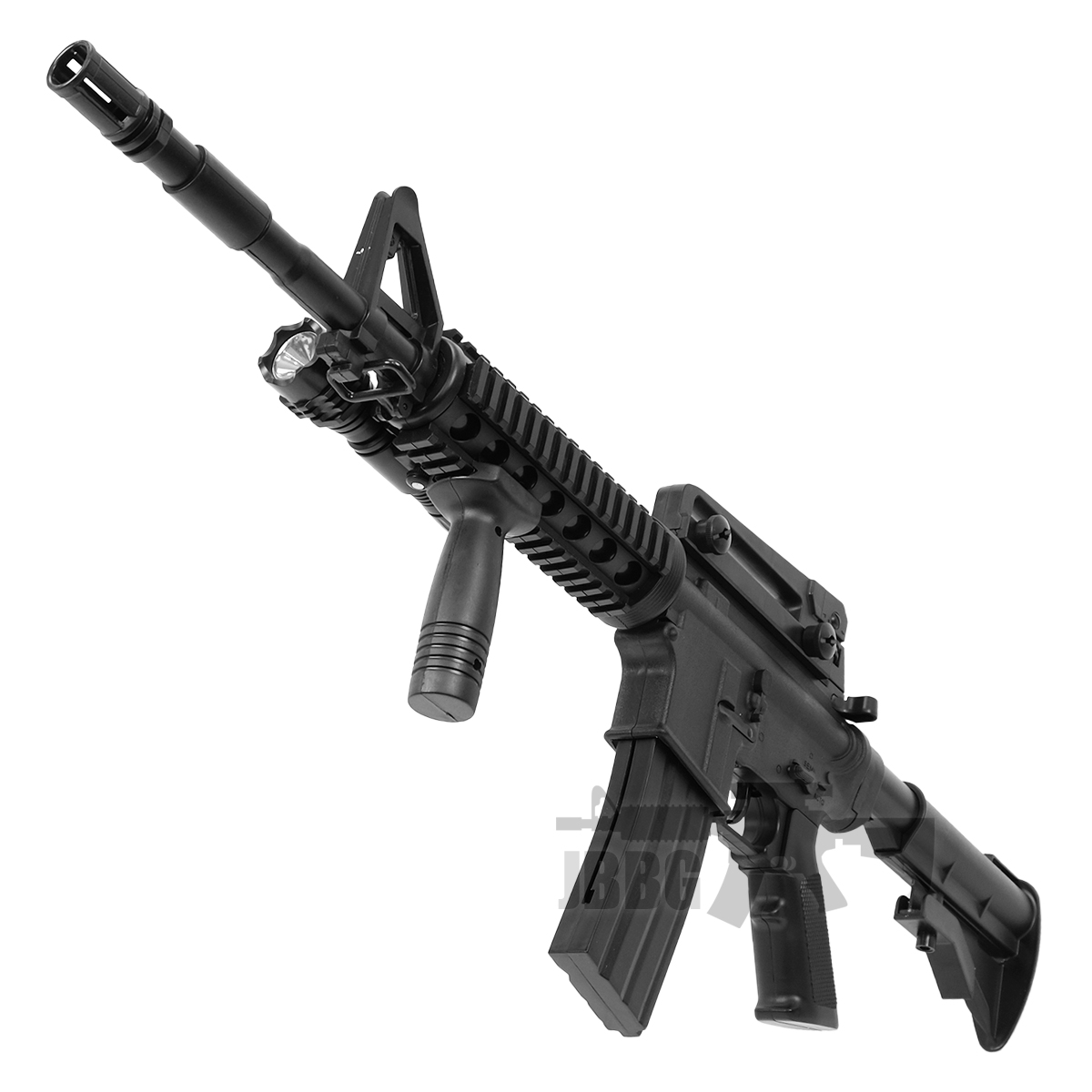 8909A M4 RIS Spring Airsoft Gun - Just BB Guns
