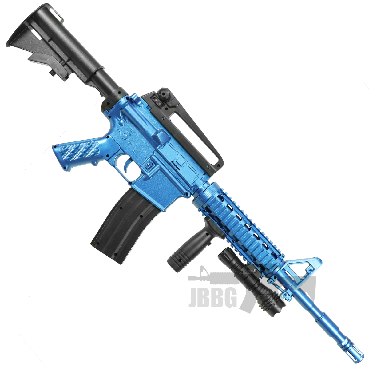 8909A M4 RIS Spring Airsoft Gun - Just BB Guns