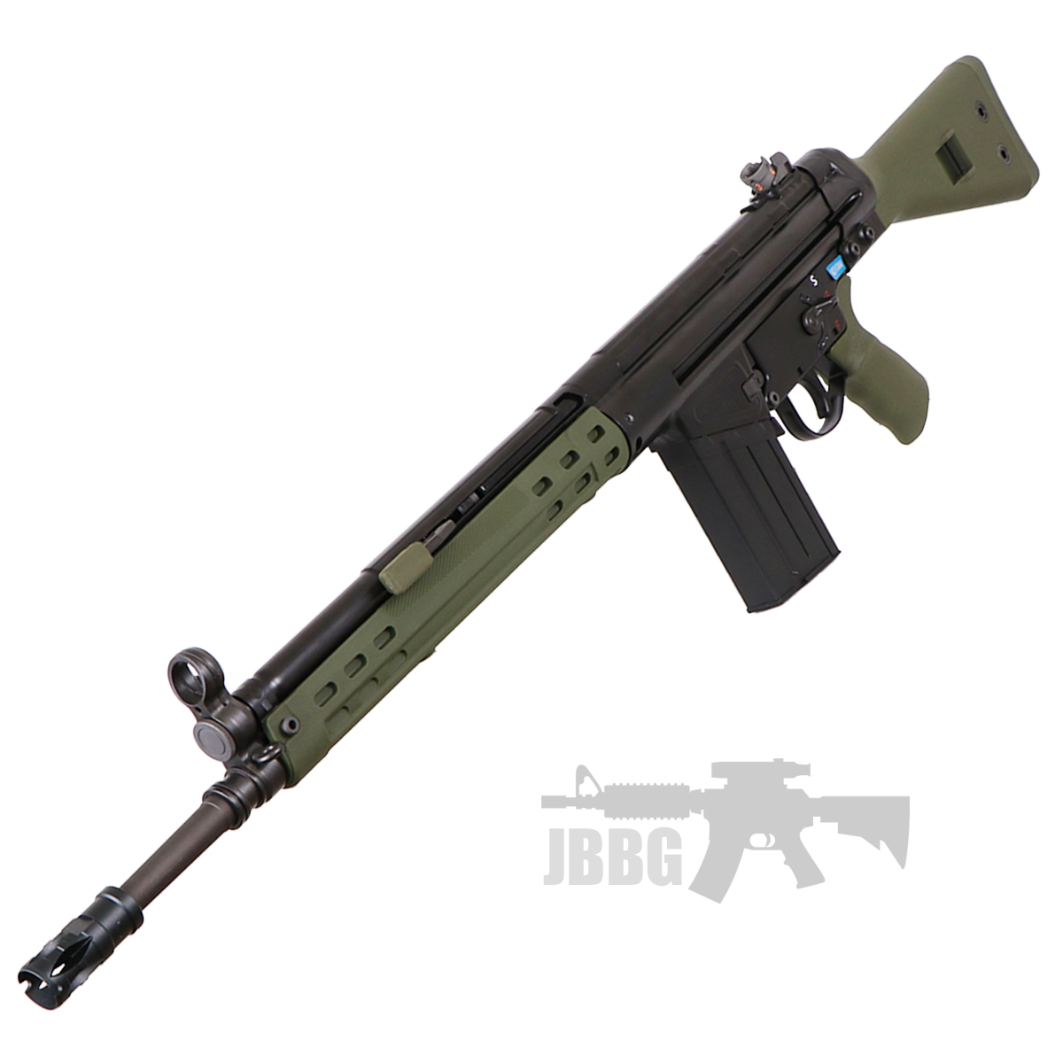 H&K WE Licensed H&K G3A3 GBB Airsoft Rifle - Just BB Guns