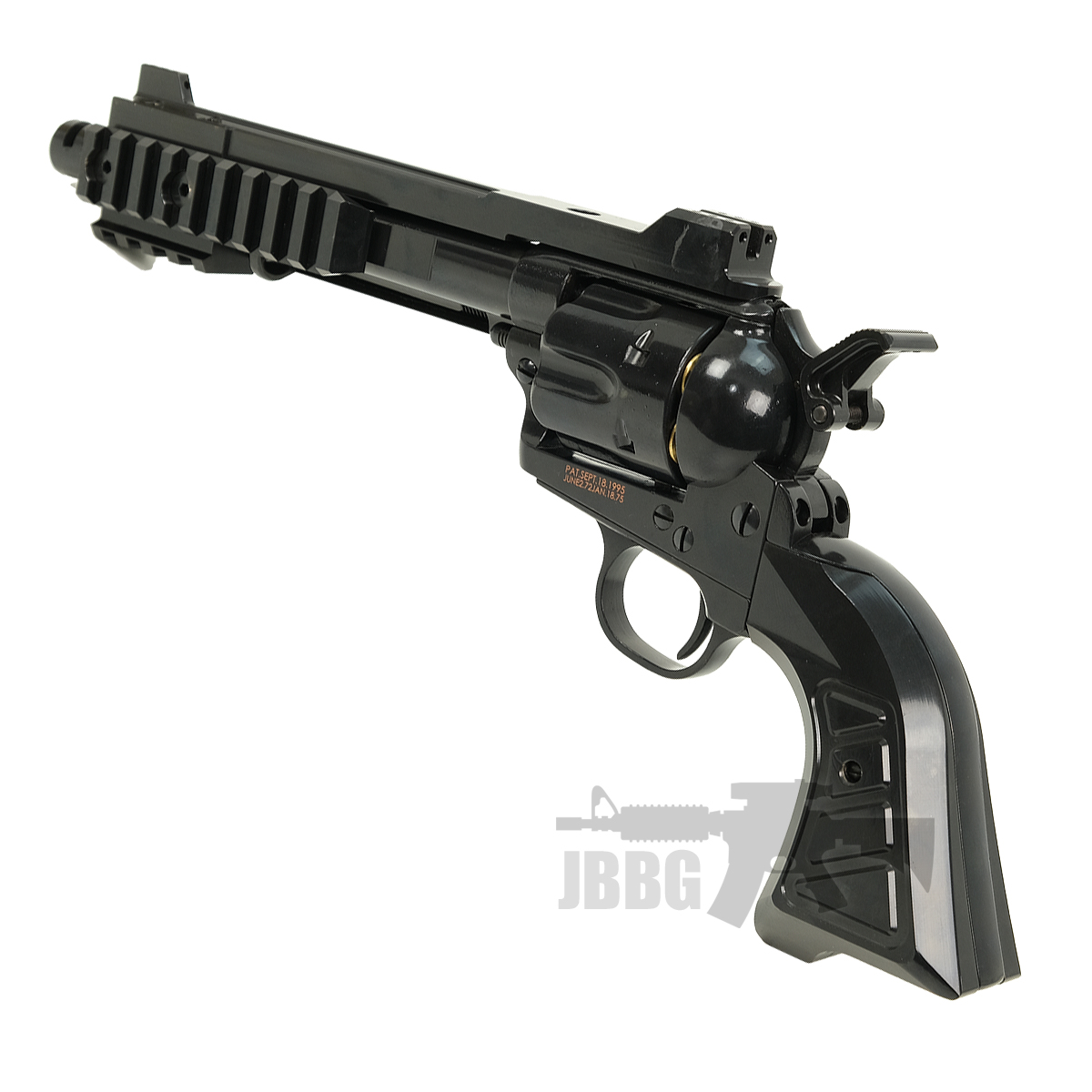 King Arms SAA .45 Devil Gas Airsoft Revolver - Just BB Guns