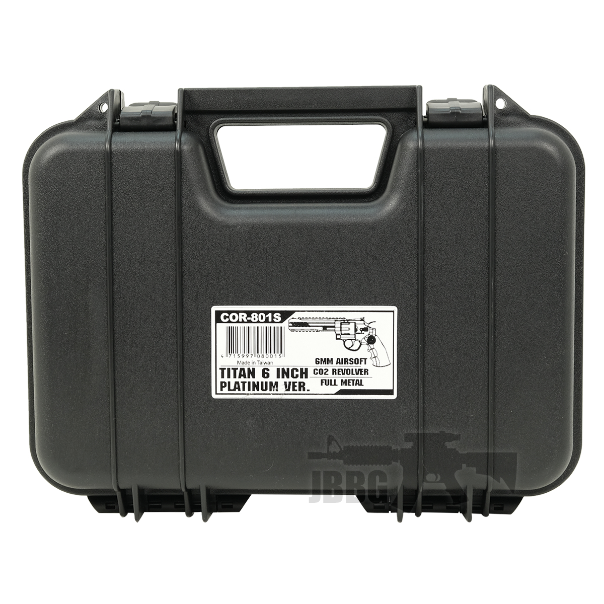 SRC 6 Inch Titan Platinum Ver CO2 Airsoft Revolver - Just BB Guns