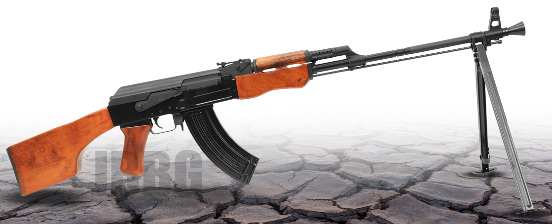 SRC AK47 RPK Airsoft Gun Metal and Wood AEG Gen3 - Just BB Guns