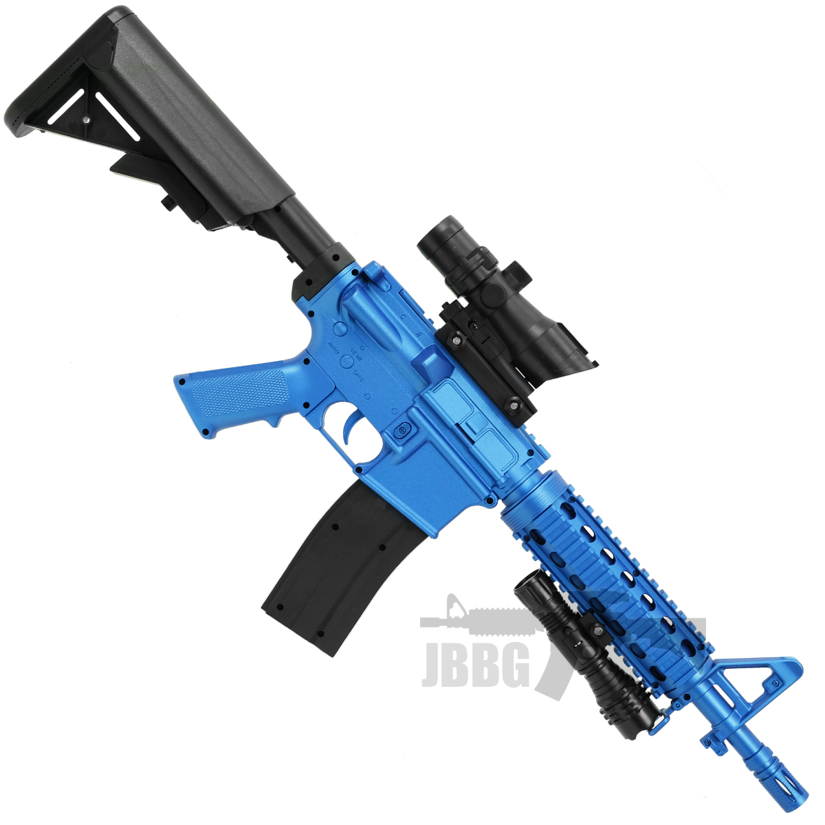 8907A M4 RIS CQB Spring Airsoft Gun - Just BB Guns