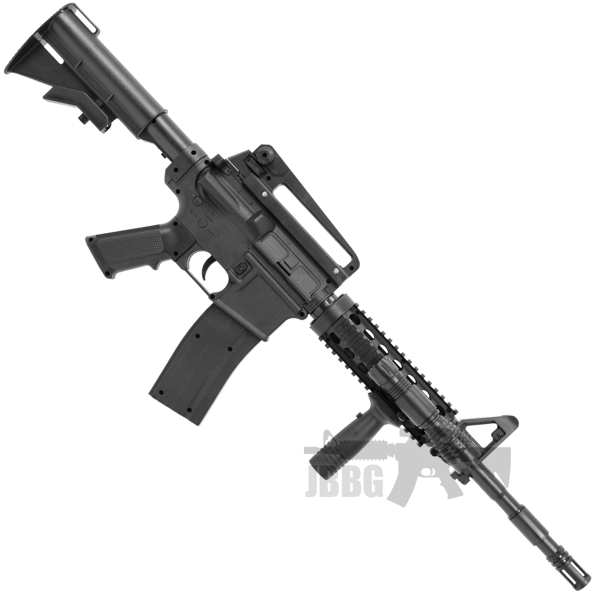 8909A M4 RIS Spring Airsoft Gun - Just BB Guns