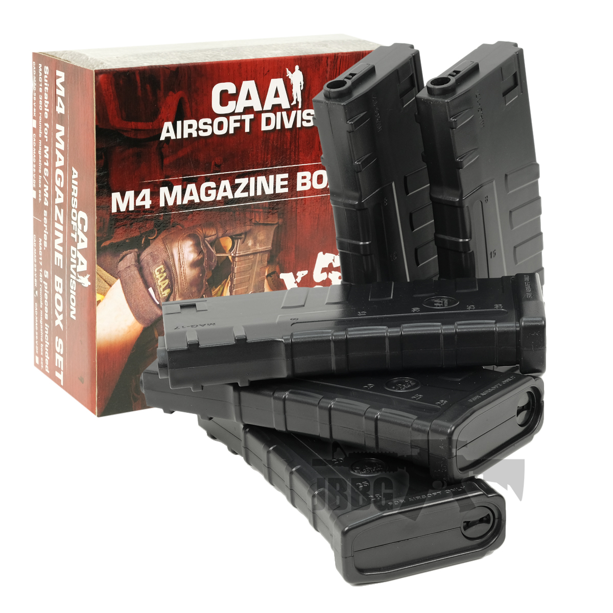 M4 Magazine Box Set CAA Airsoft Division X5 - Just BB Guns
