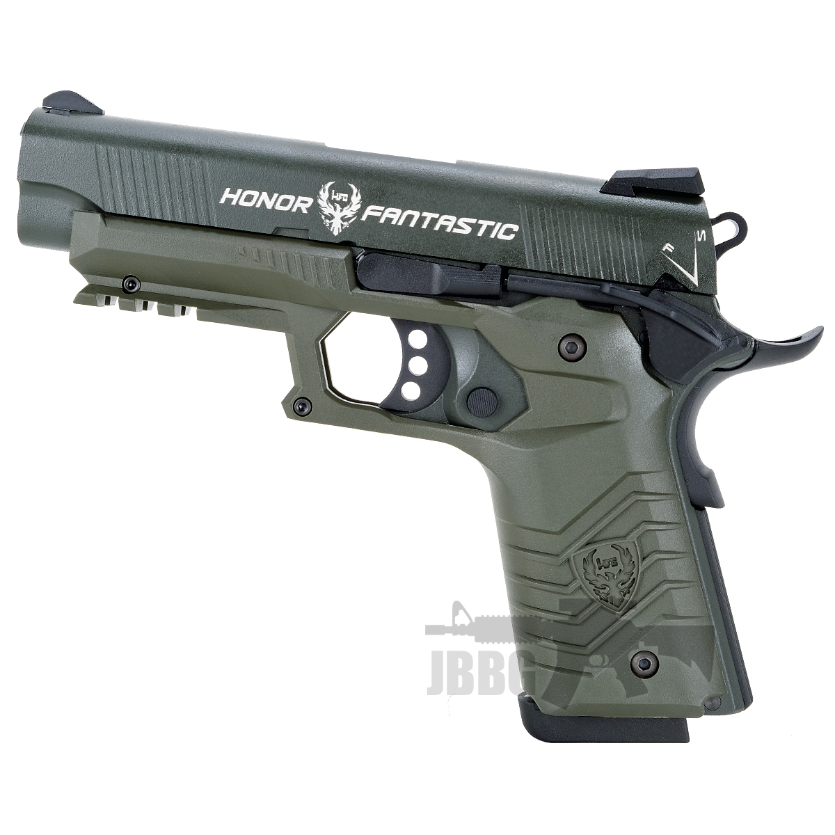 HG172 Tac 1911 Co2 Pistol Green - Just BB Guns