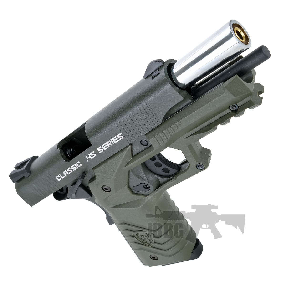 HG172 Tac 1911 Co2 Pistol Green - Just BB Guns
