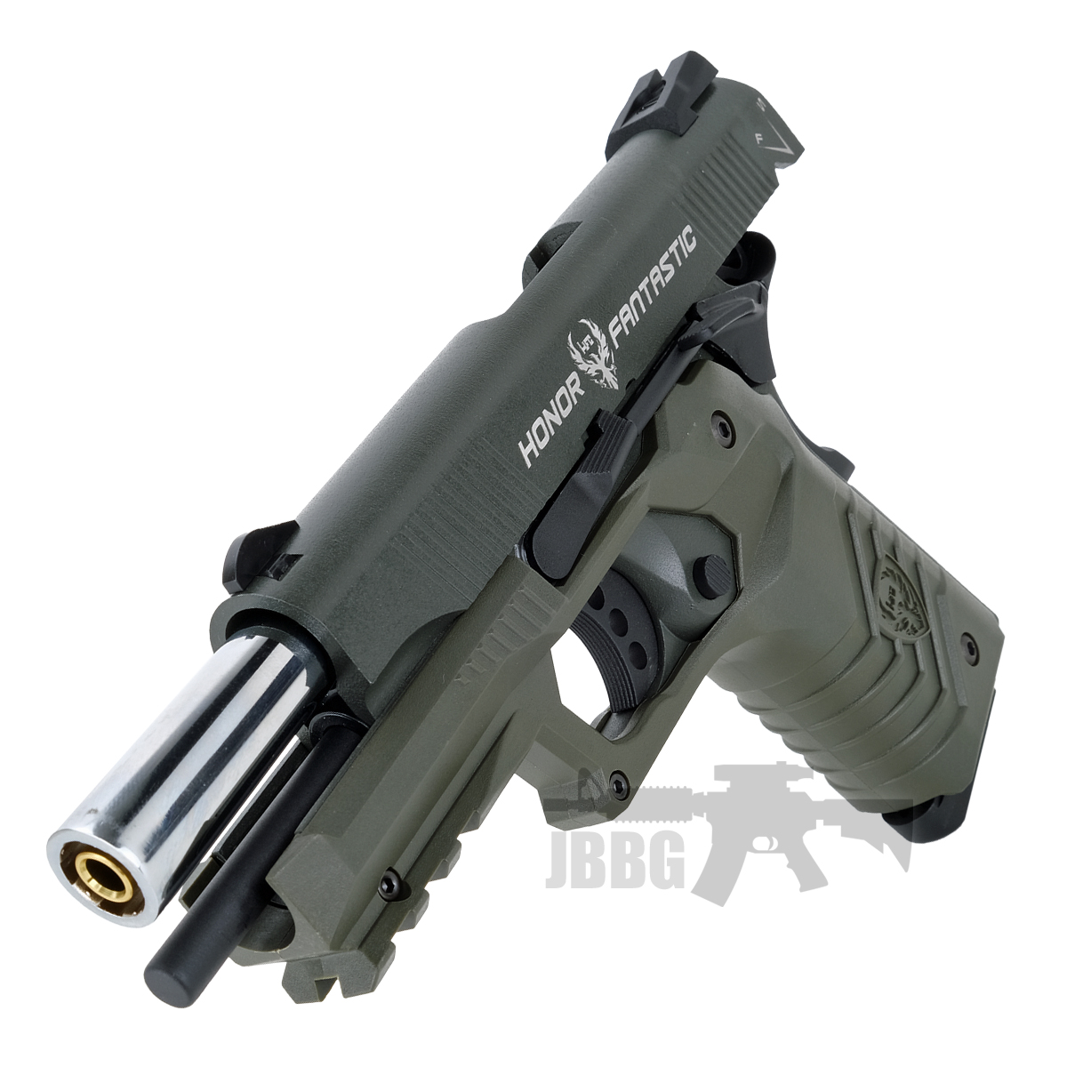 HG172 Tac 1911 Gas Pistol Green - Just BB Guns