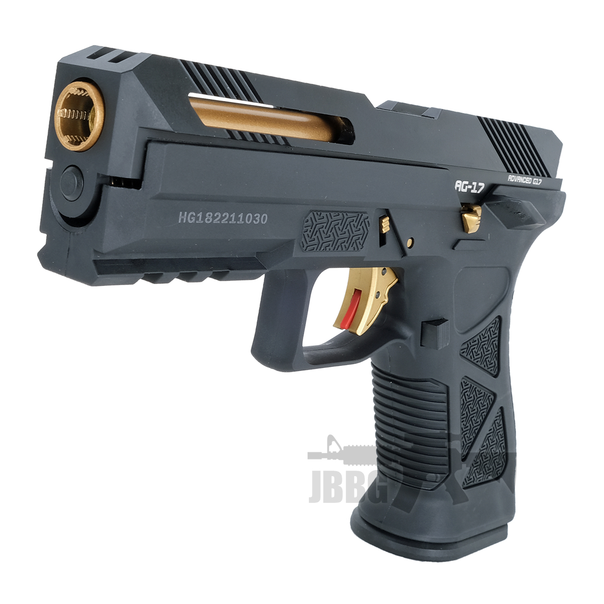 HG182 AG17 Scorpion Gas Airsoft Pistol - Just BB Guns