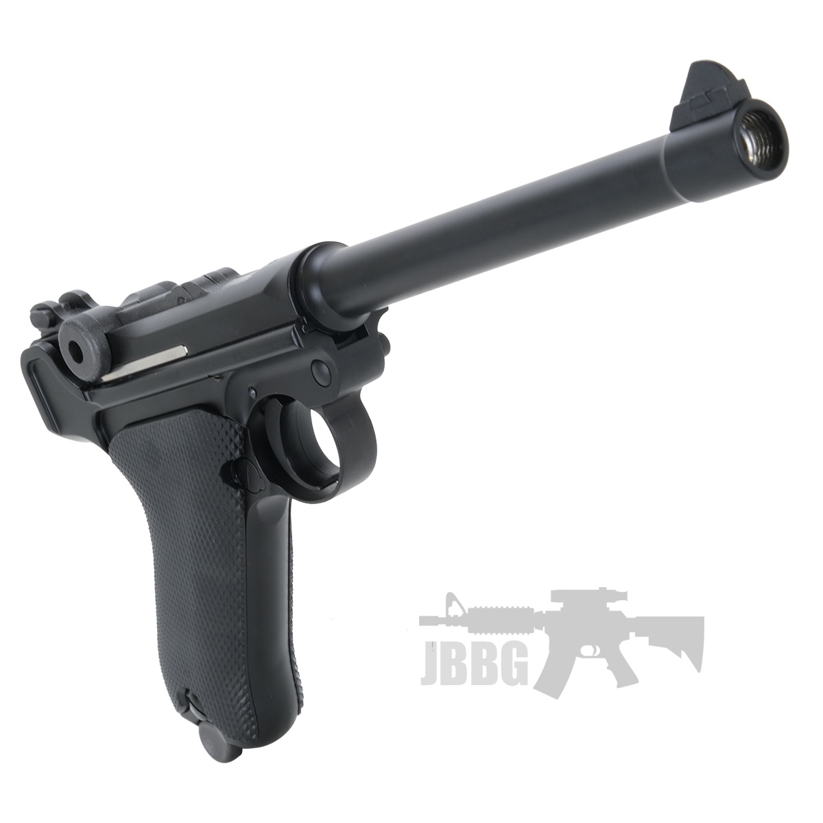 WE Europe P08 Luger Gas Blowback Airsoft Pistol 6 Inch - Just BB Guns