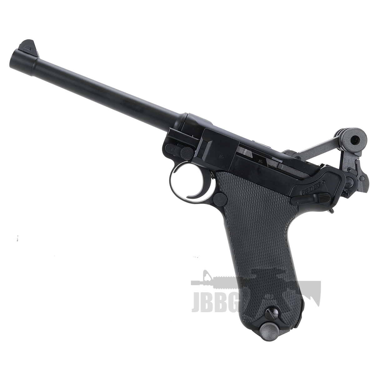 WE Europe P08 Luger Gas Blowback Airsoft Pistol 6 Inch - Just BB Guns