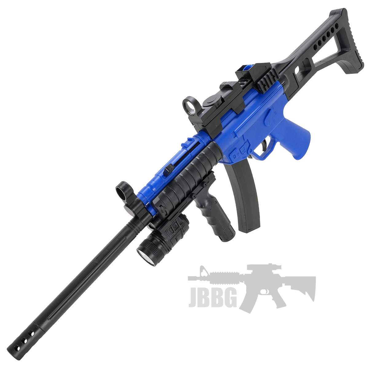 HY017C Umpa Spring BB Gun Two-Tone Blue - Just BB Guns