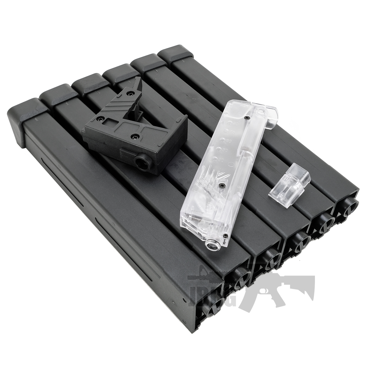 SRC SR4 Bulldog Falcon AEG 110 Rounds 9mm Style 6 Mag Set