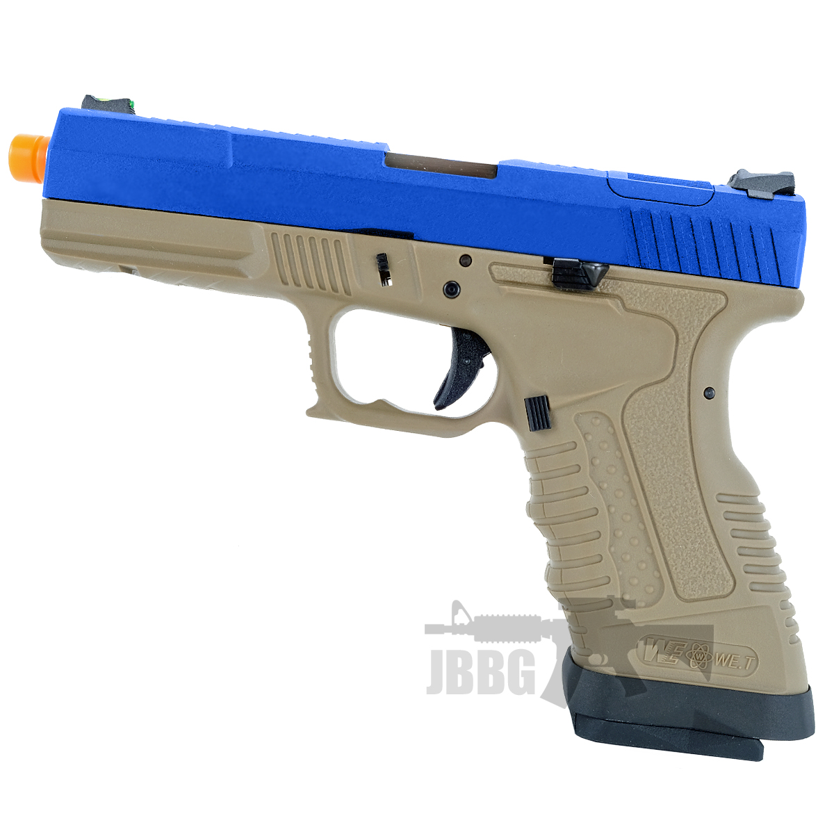 WE GP1799 T1 Gas Blowback Airsoft Pistol Tan - Just BB Guns