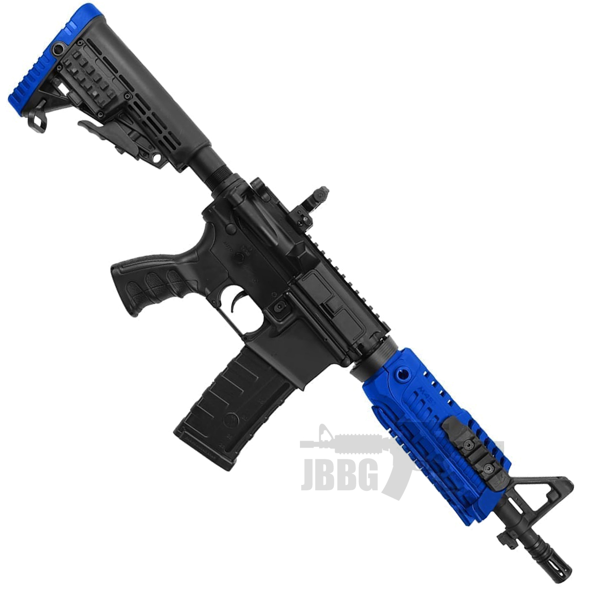 CAA M4S1 AEG Sport Series CQB 10.5 King Arms Two-Tone Blue - Just BB Guns