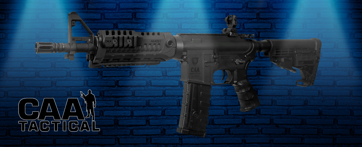 CAA M4S1 AEG Sport Series CQB 10.5 King Arms - Just BB Guns