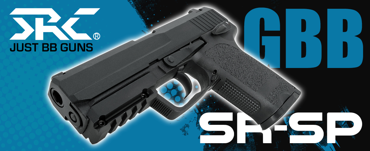 SRC SR-SP USP Gas Airsoft Pistol - Just BB Guns