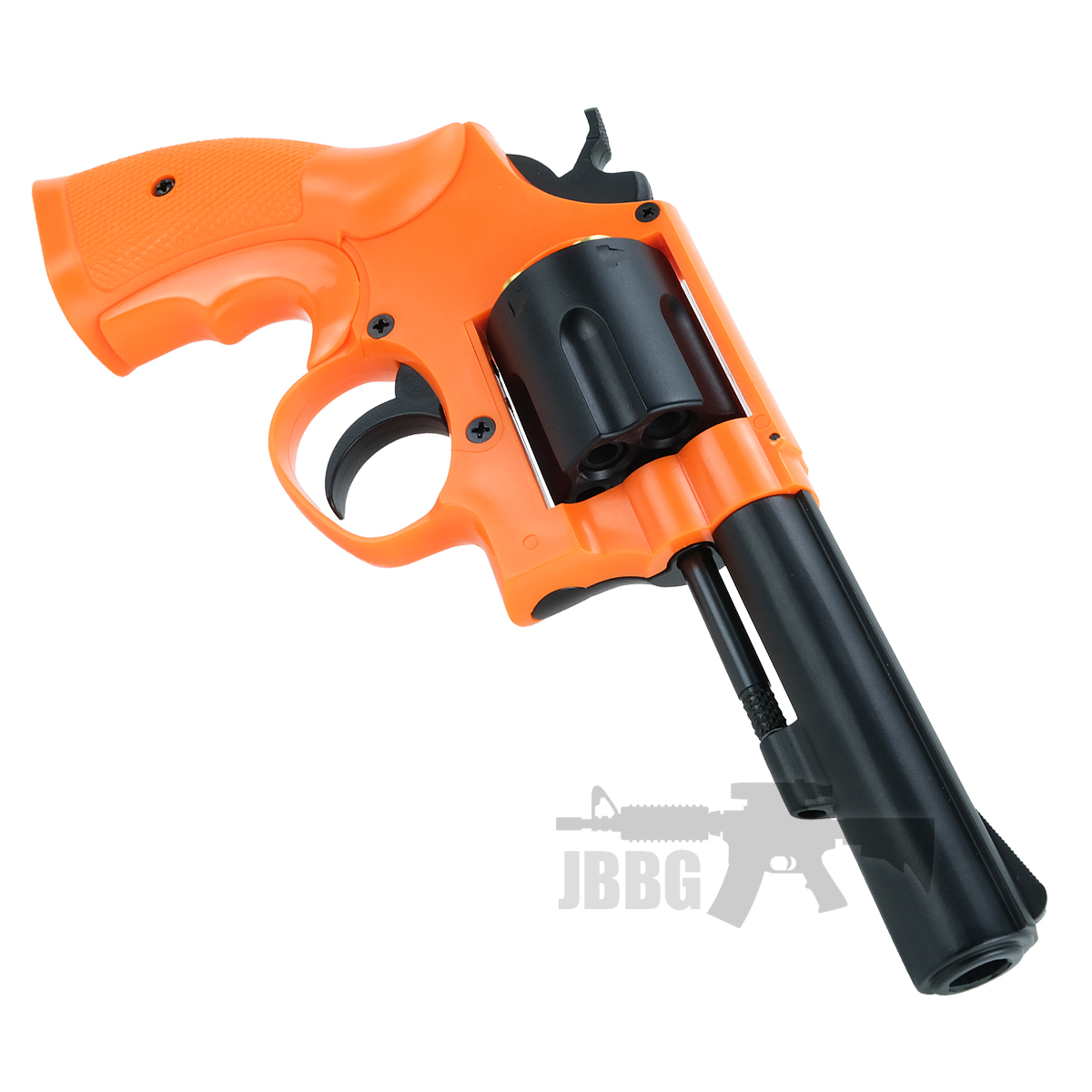 HG131 Airsoft BB Revolver Gas Two-Tone Orange - Just BB Guns