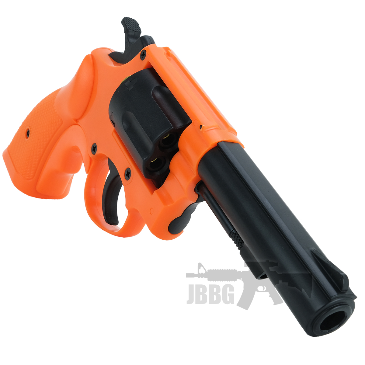 HG131 Airsoft BB Revolver Gas Two-Tone Orange - Just BB Guns