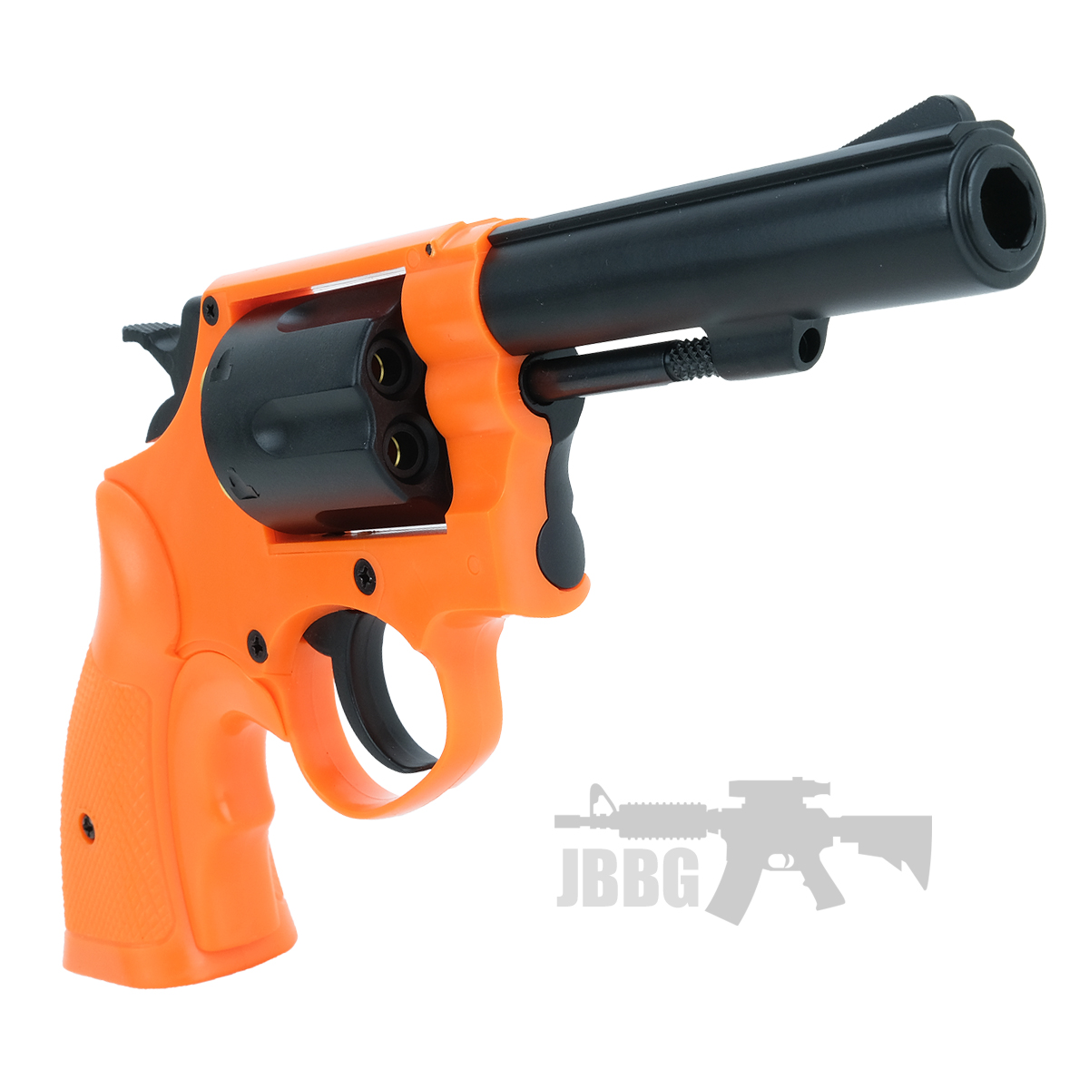 HG131 Airsoft BB Revolver Gas Two-Tone Orange - Just BB Guns