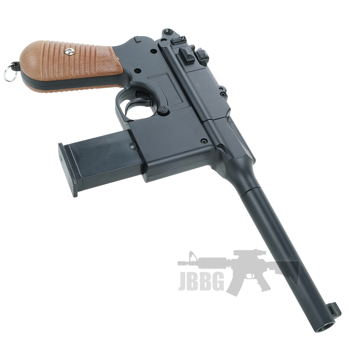 ZG12 Spring Airsoft BB Pistol Black - Just BB Guns