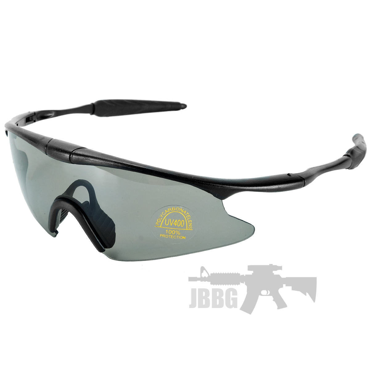 UV Shooting Glasses Grey Lens Bulldog Airsoft Tactical Gear - Just BB Guns