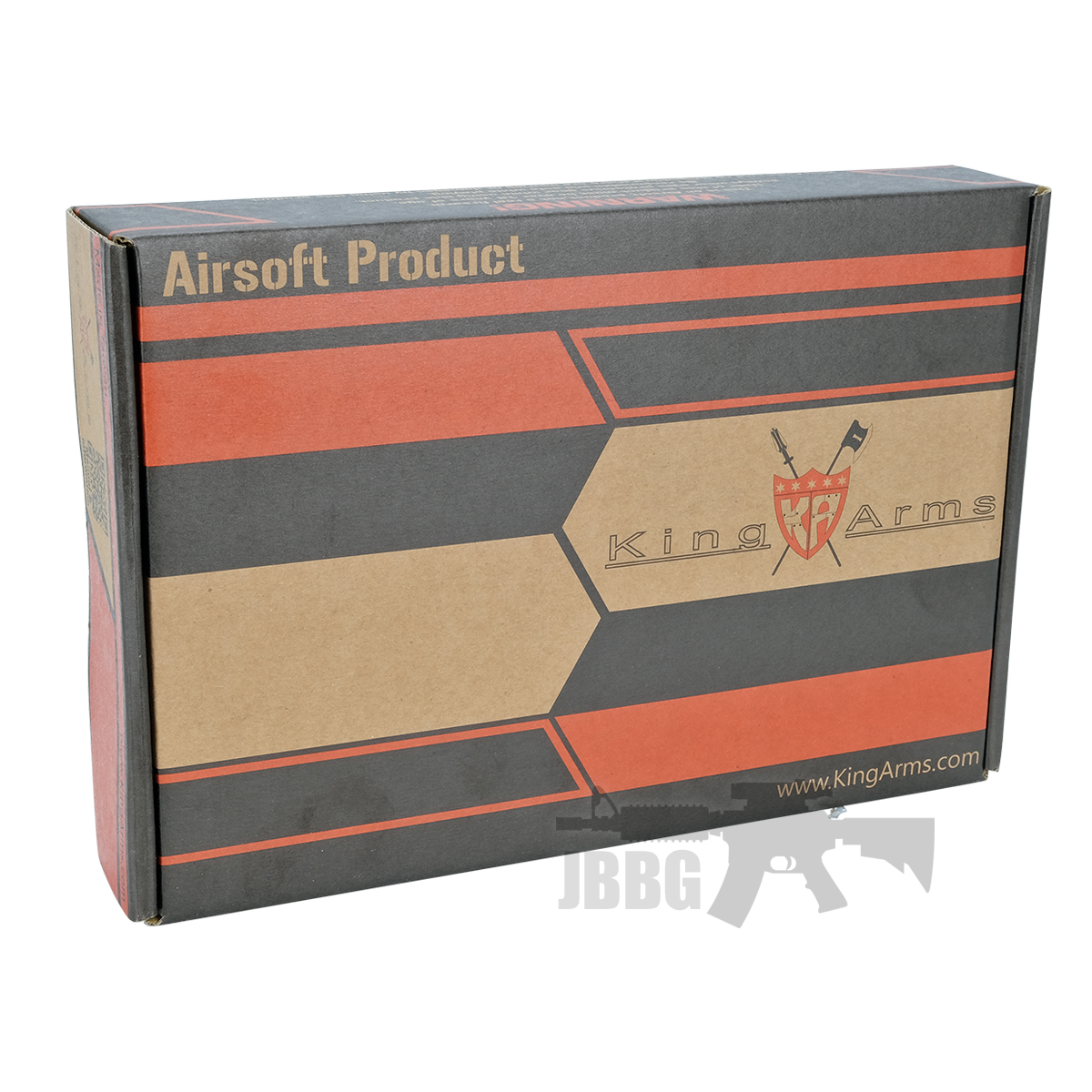 King Arms 1911-A1 CAL .45 Silver Gas Pistol - Just BB Guns