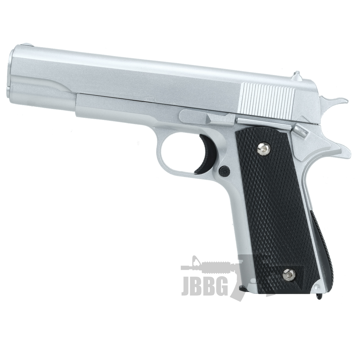G13 Spring Airsoft Pistol Full Metal Silver - Just BB Guns